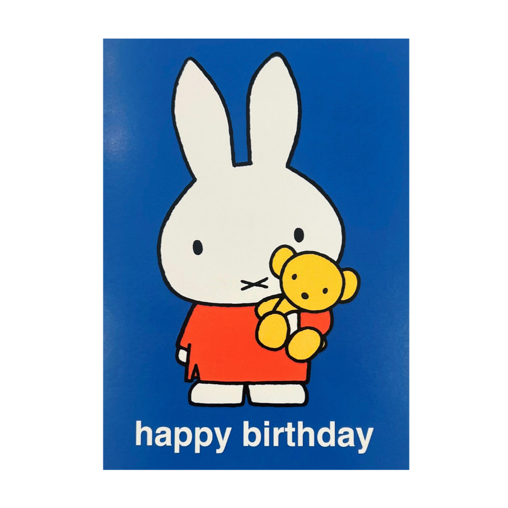 Card - Happy Birthday Miffy – Home and Abroad Trading