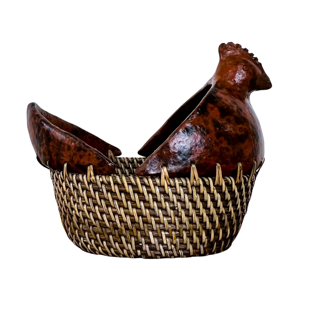 Brown Rattan & Clay Chook – Home and Abroad Trading