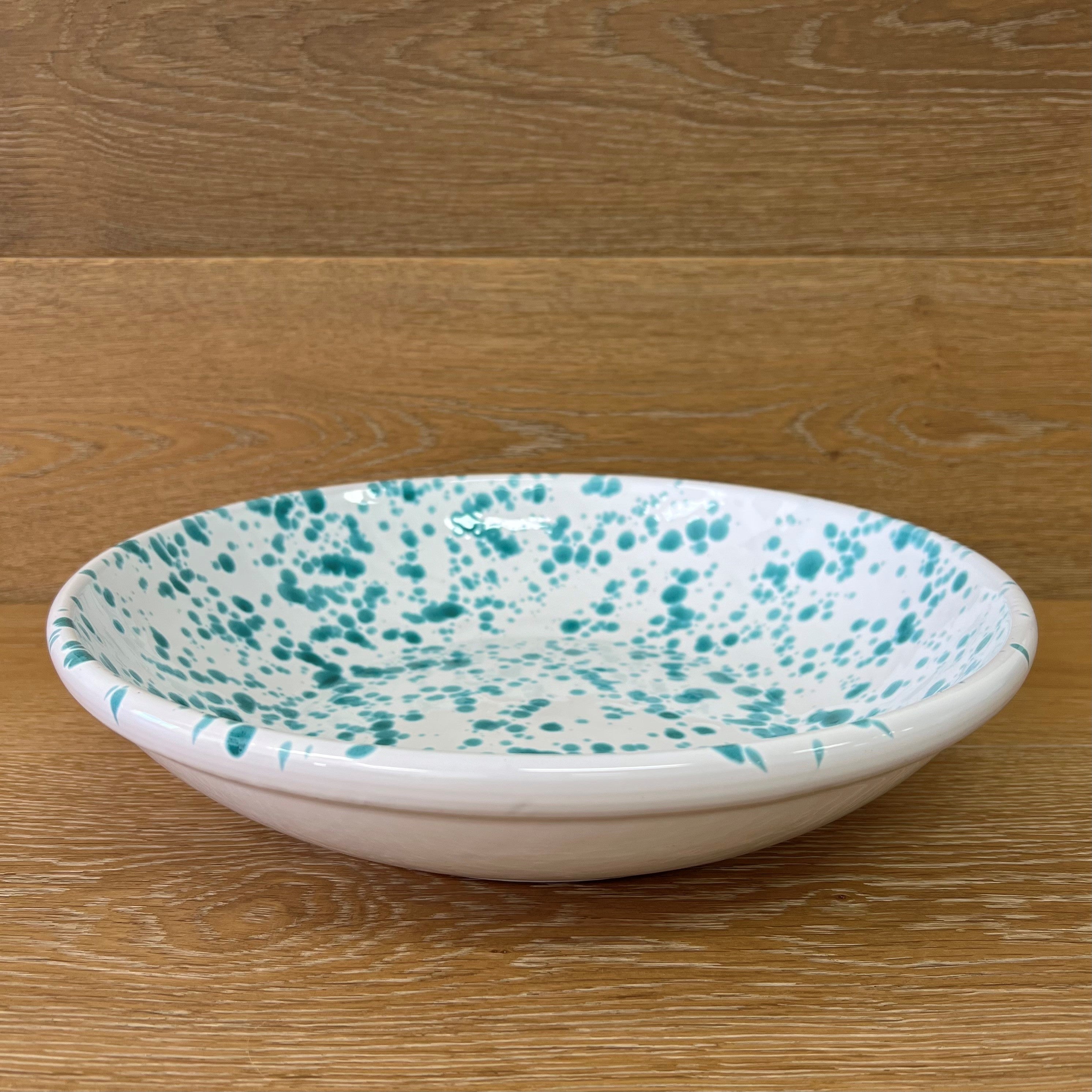 Aqua Shallow Bowl 33cm (available in-store only) – Home and Abroad Trading